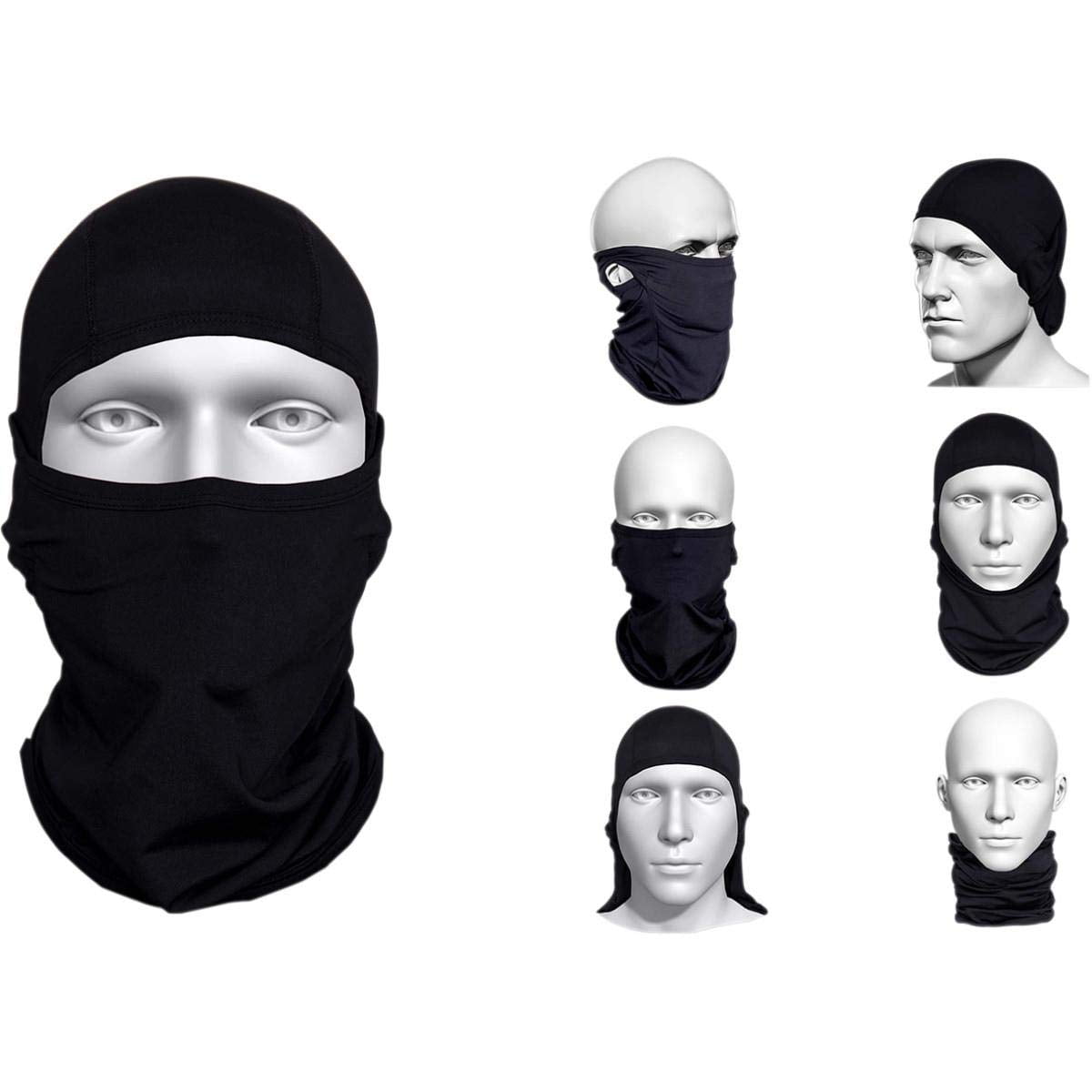 Gears Canada Black Multifunctional Balaclava Mask Philippines | Ubuy