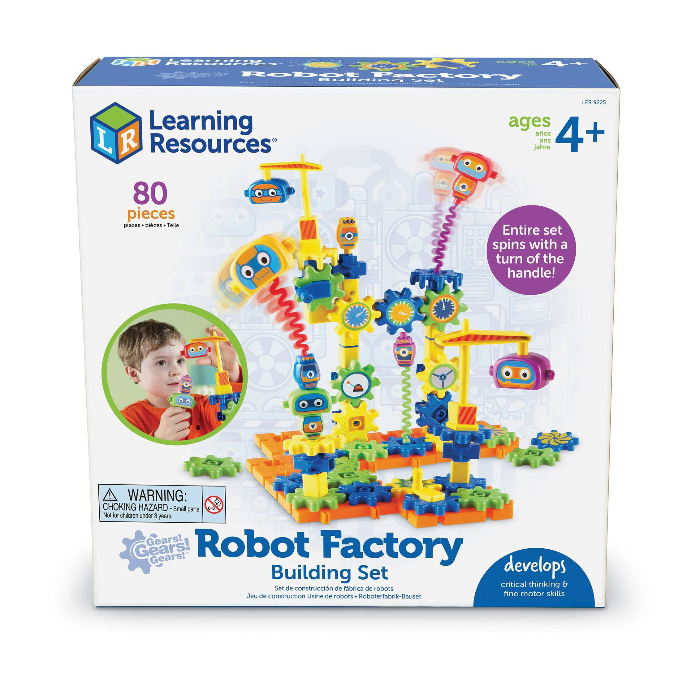 Gears! Gears! Gears! Robot Factory Building Set - Walmart.com