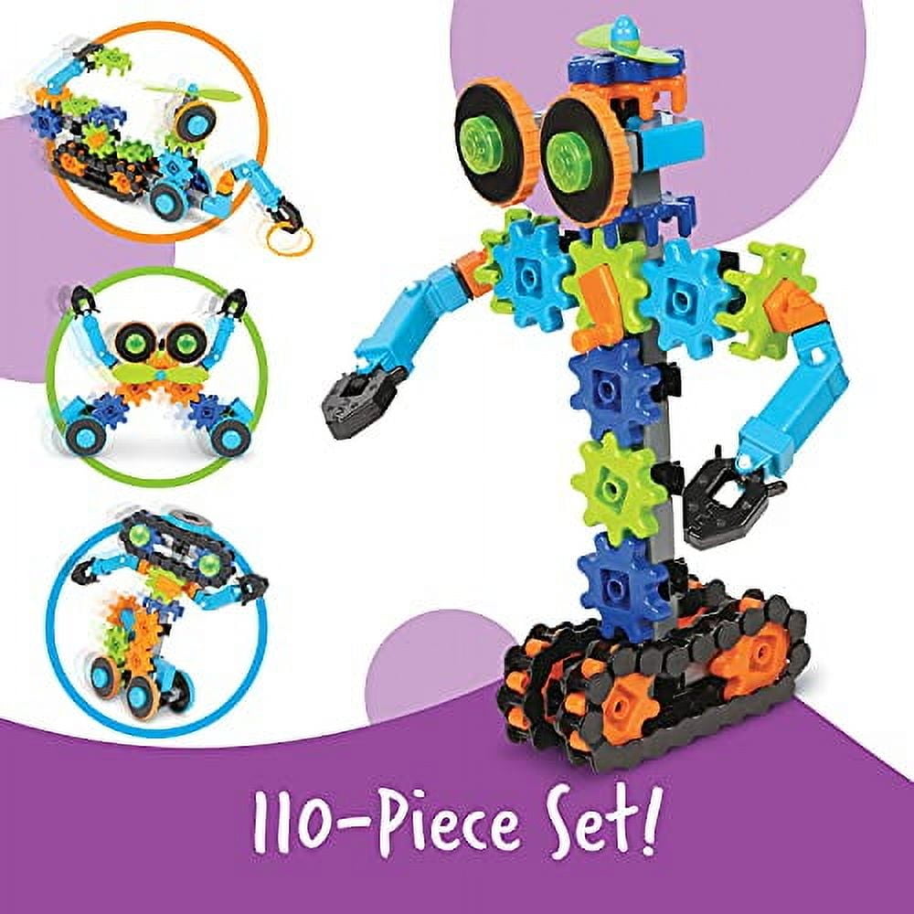 Gears! Gears! Gears! Robots in Motion Building Set - 116 Pieces, Ages 5 ...