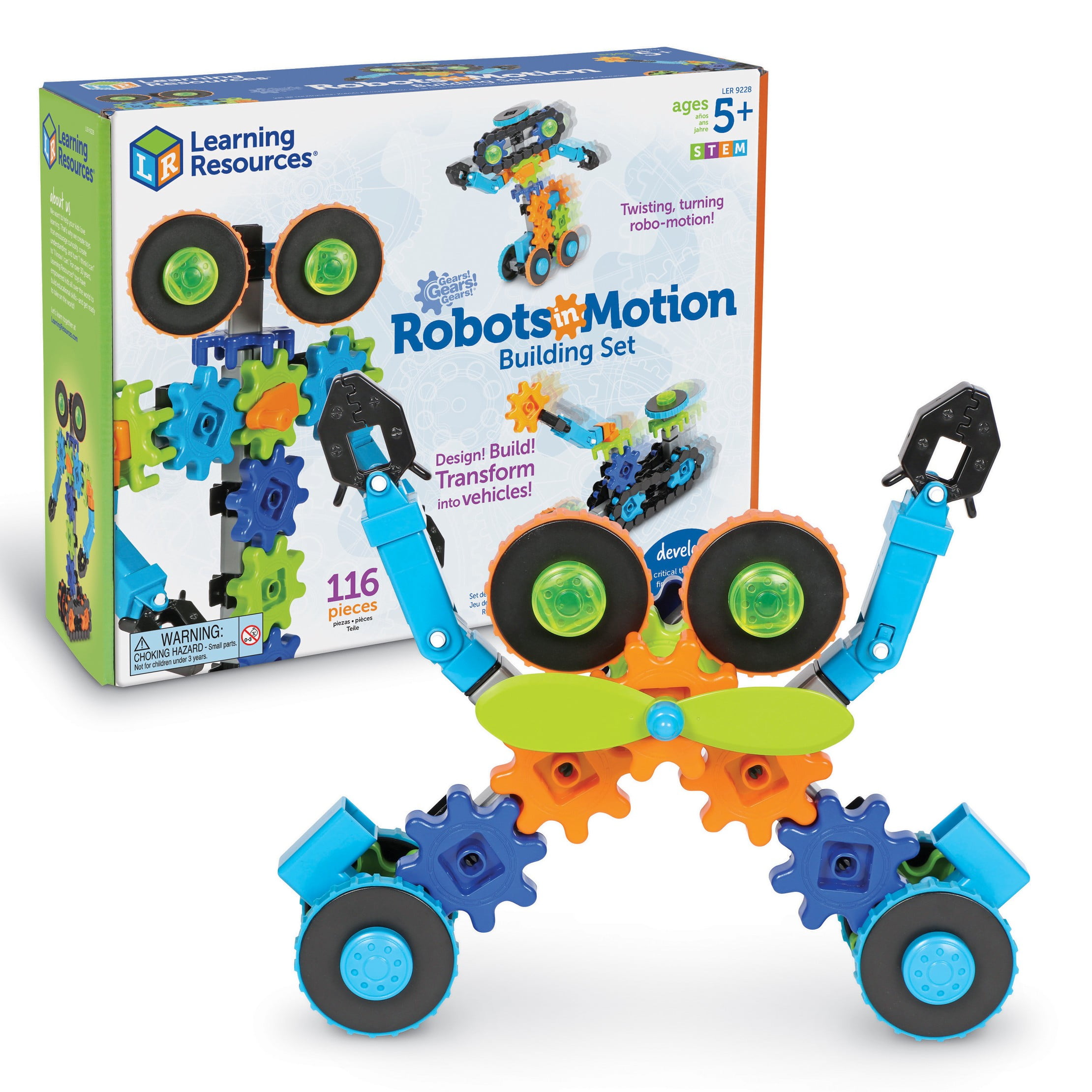 Gears! Gears! Gears! Robots in Motion Building Set - Walmart.com