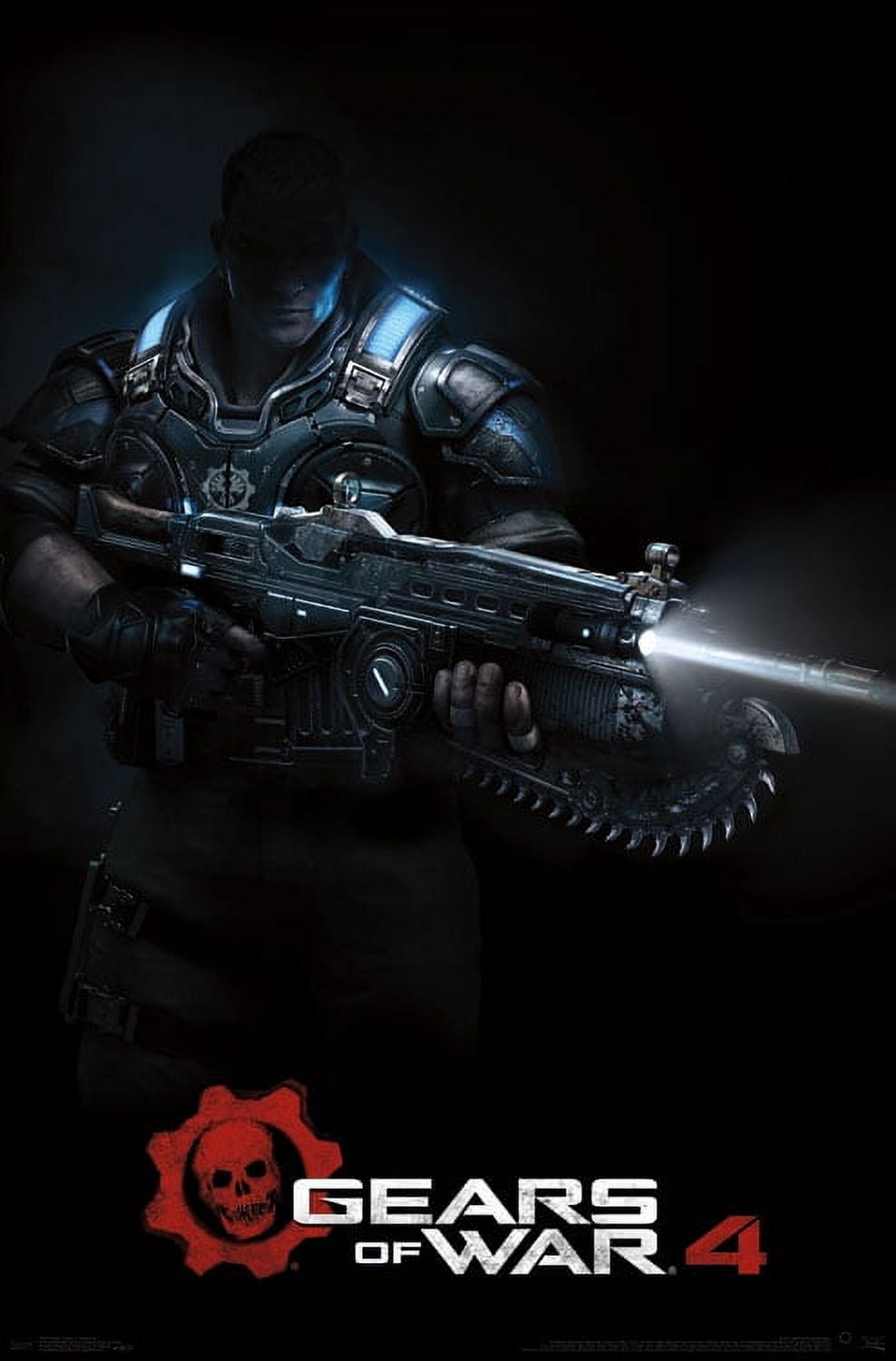Gears of War 4 - Teaser Key Art Wall Poster, 22.375" x 34" - Walmart.com