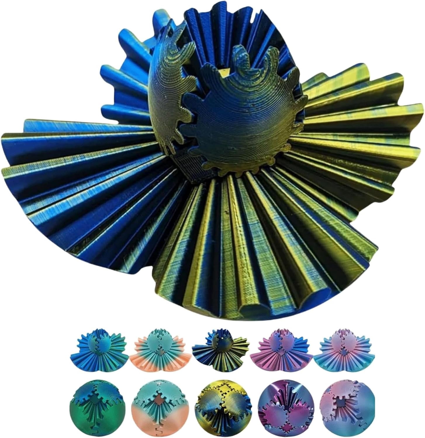 Gearsphere-The Steampunk Whirling Wonder Gear Ball， 3D Printed Toys ...