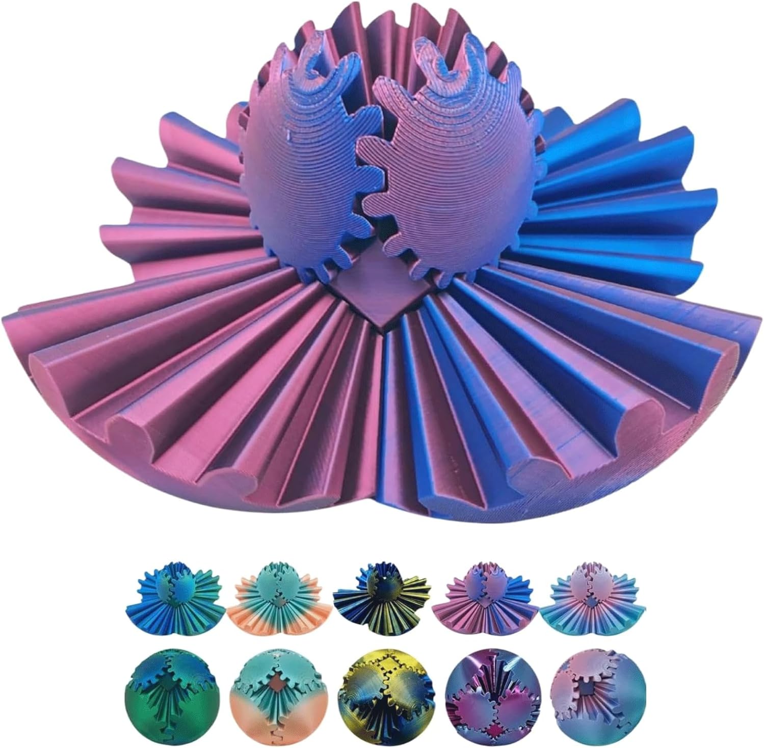 Gearsphere-The Steampunk Whirling Wonder Gear Ball， 3D Printed Toys ...