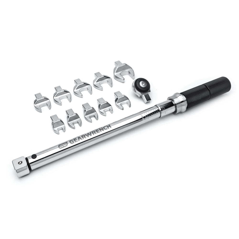Gearwrench 3/8In Drive Sae Open End Interchangeable Torque Wrench Set ...
