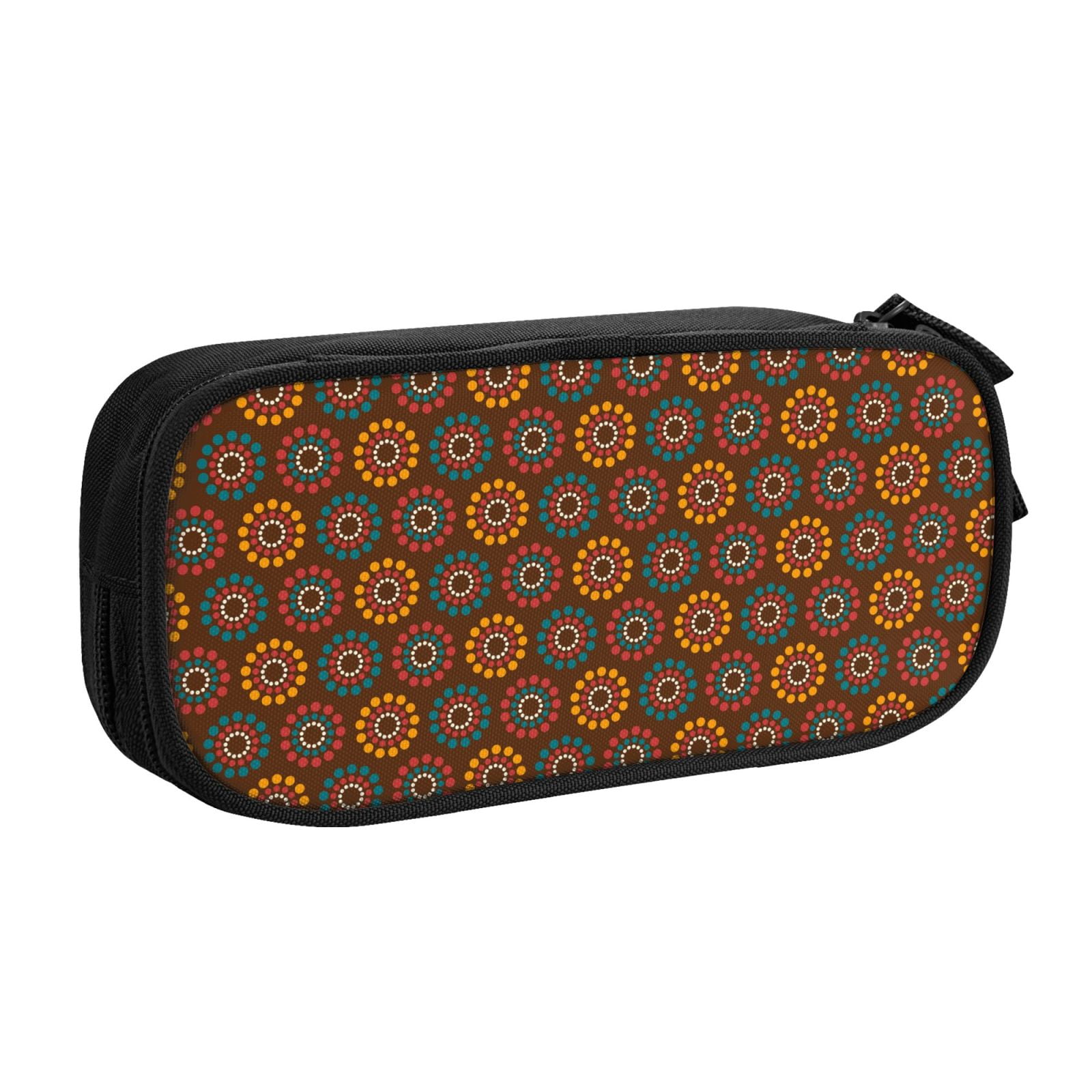 Geaub 60s and 70s aesthetic1 versatile multi-purpose pencil case ...