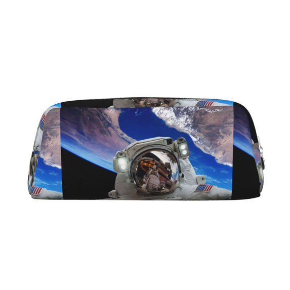 Geaub astronaut in outer space versatile leather pencil case - spacious ...