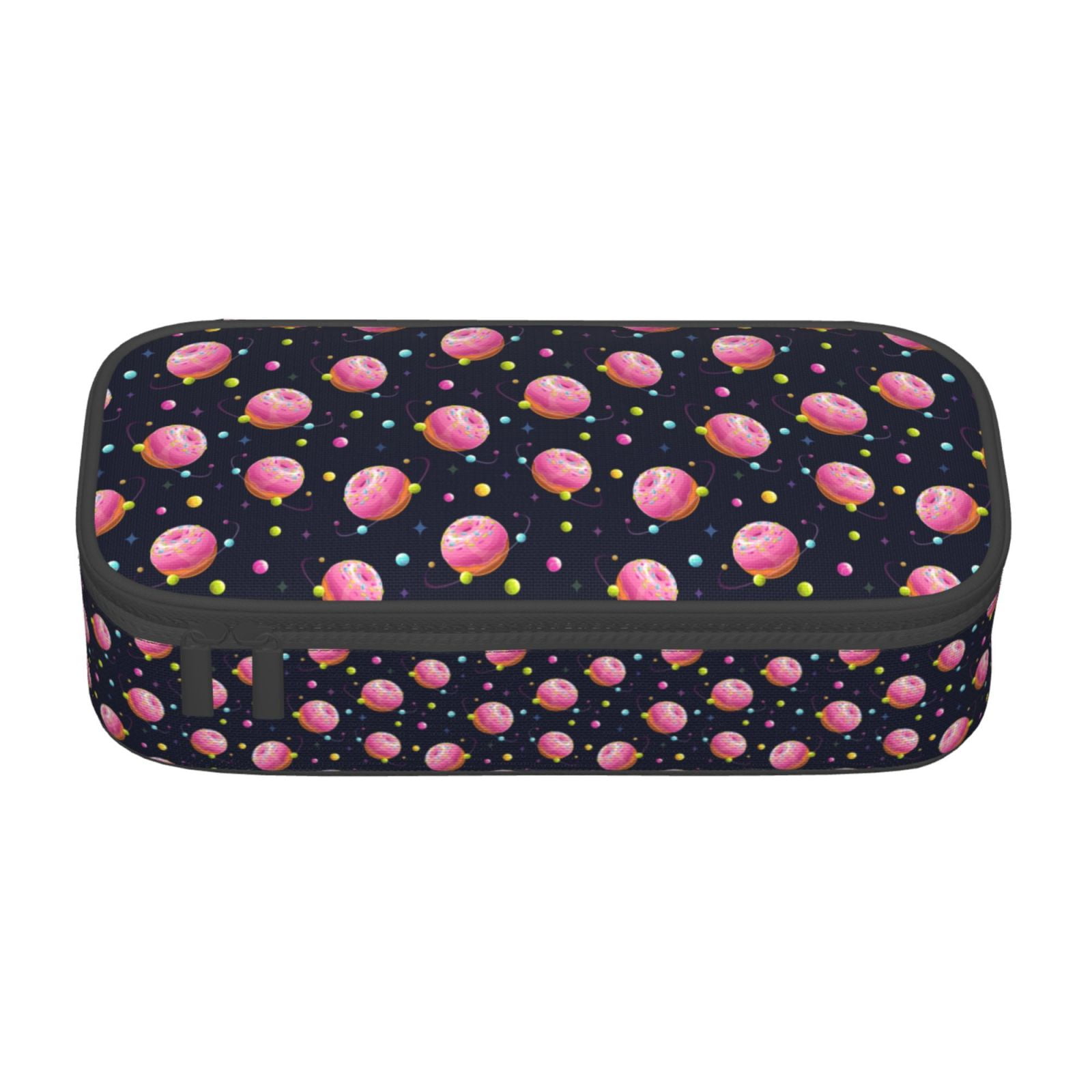 Geaub cartoon donut planets super large storage pencil case - multi ...