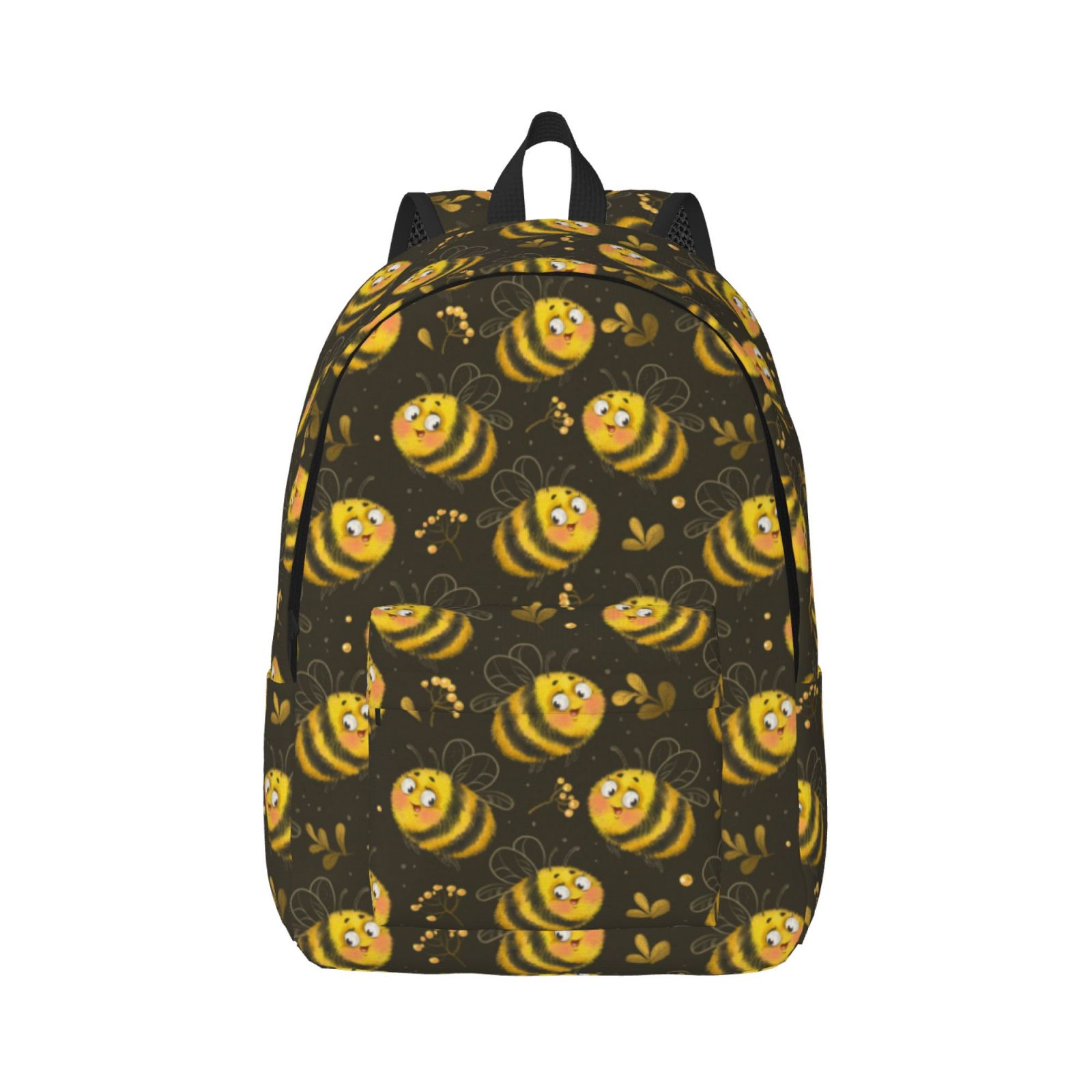 Geaub cute cartoon bees durable canvas backpack: stylish, lightweight ...