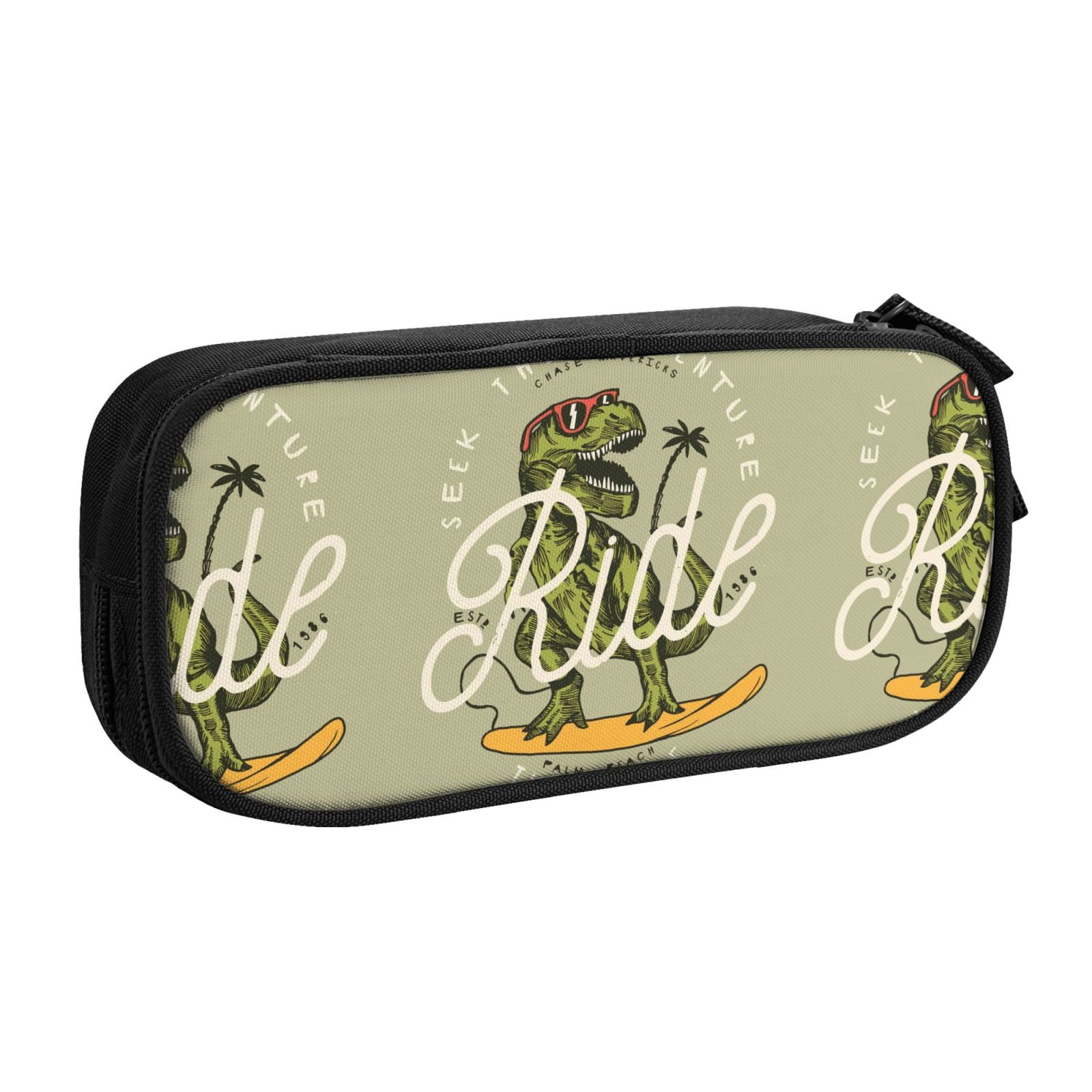 Geaub dinosaur versatile multi-purpose pencil case - compact & spacious ...