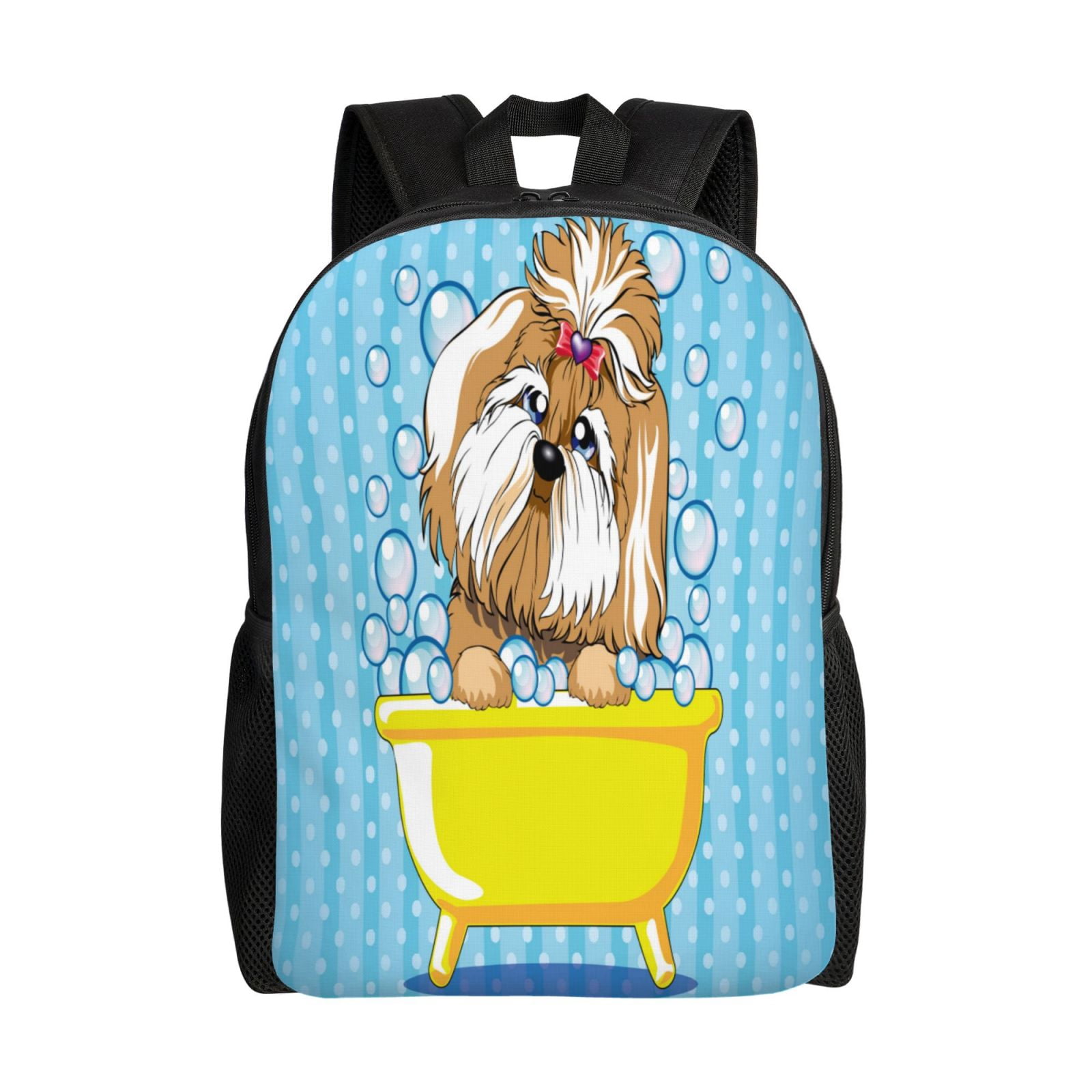 Geaub dog takes a bath in the bathtub ultimate comfort and style: the ...