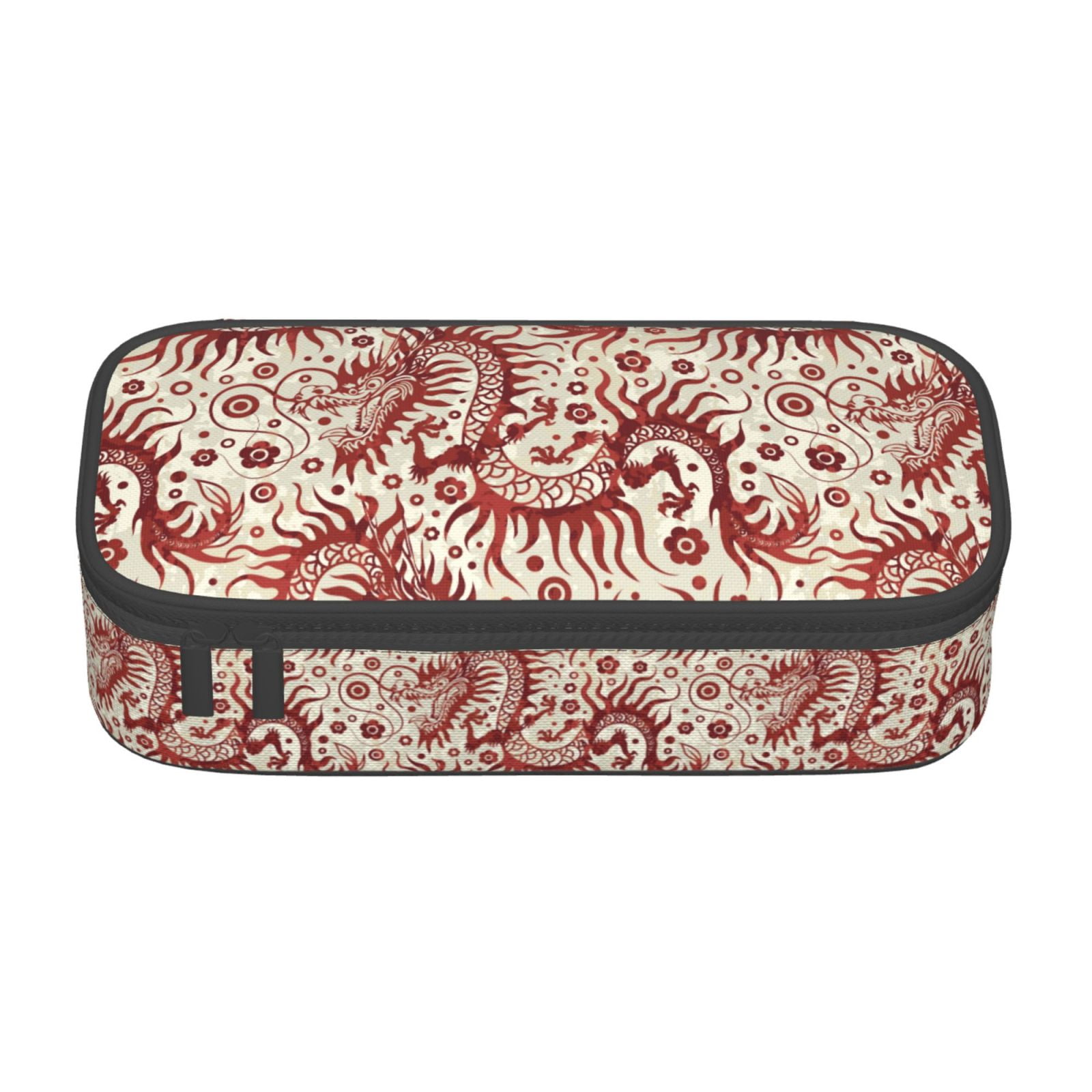 Geaub dragons1 super large storage pencil case - multi-compartment ...