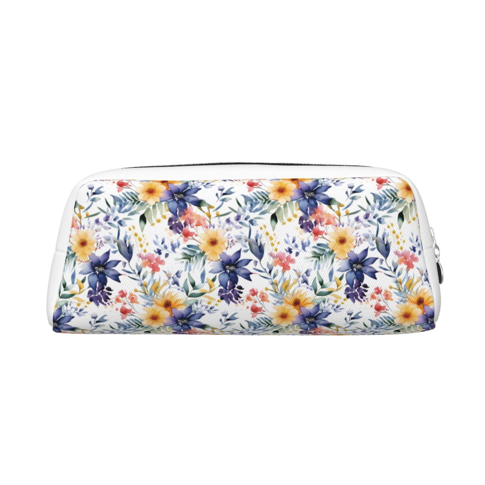 Geaub lilies flowers versatile leather pencil case - spacious, durable ...