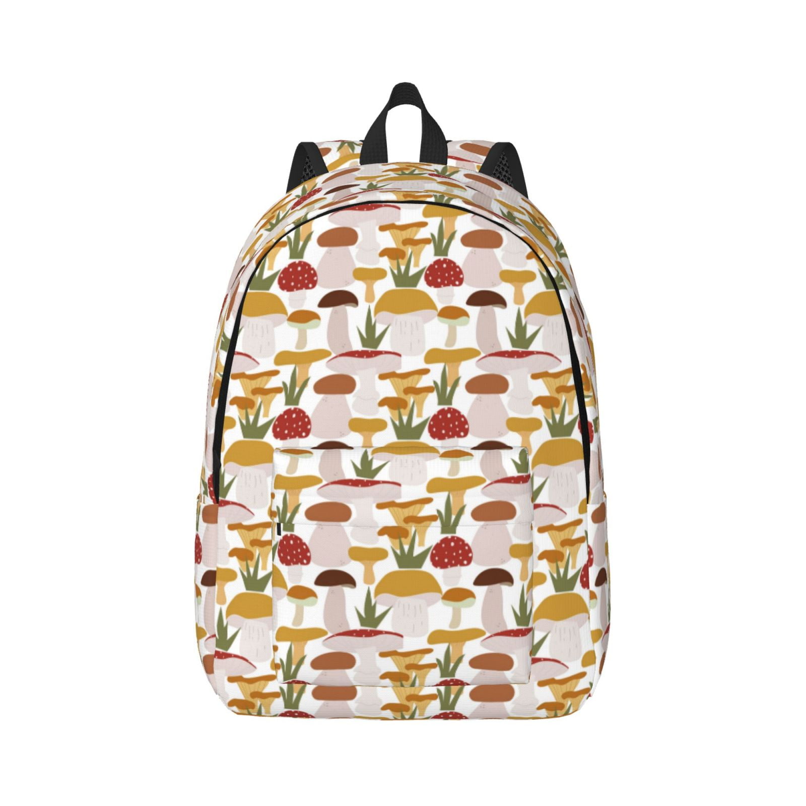 Geaub mushroom durable canvas backpack: stylish, lightweight, and ...
