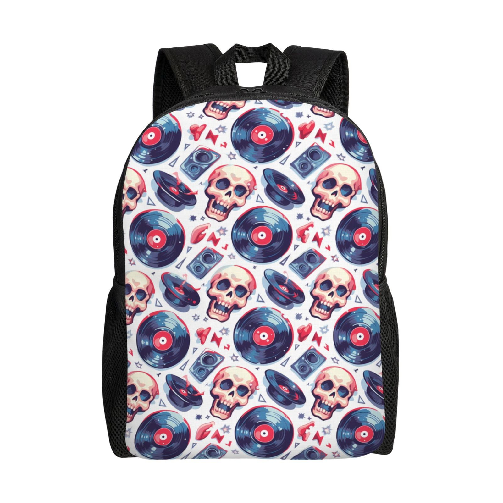 Geaub record rock music skull ultimate comfort and style: the perfect ...