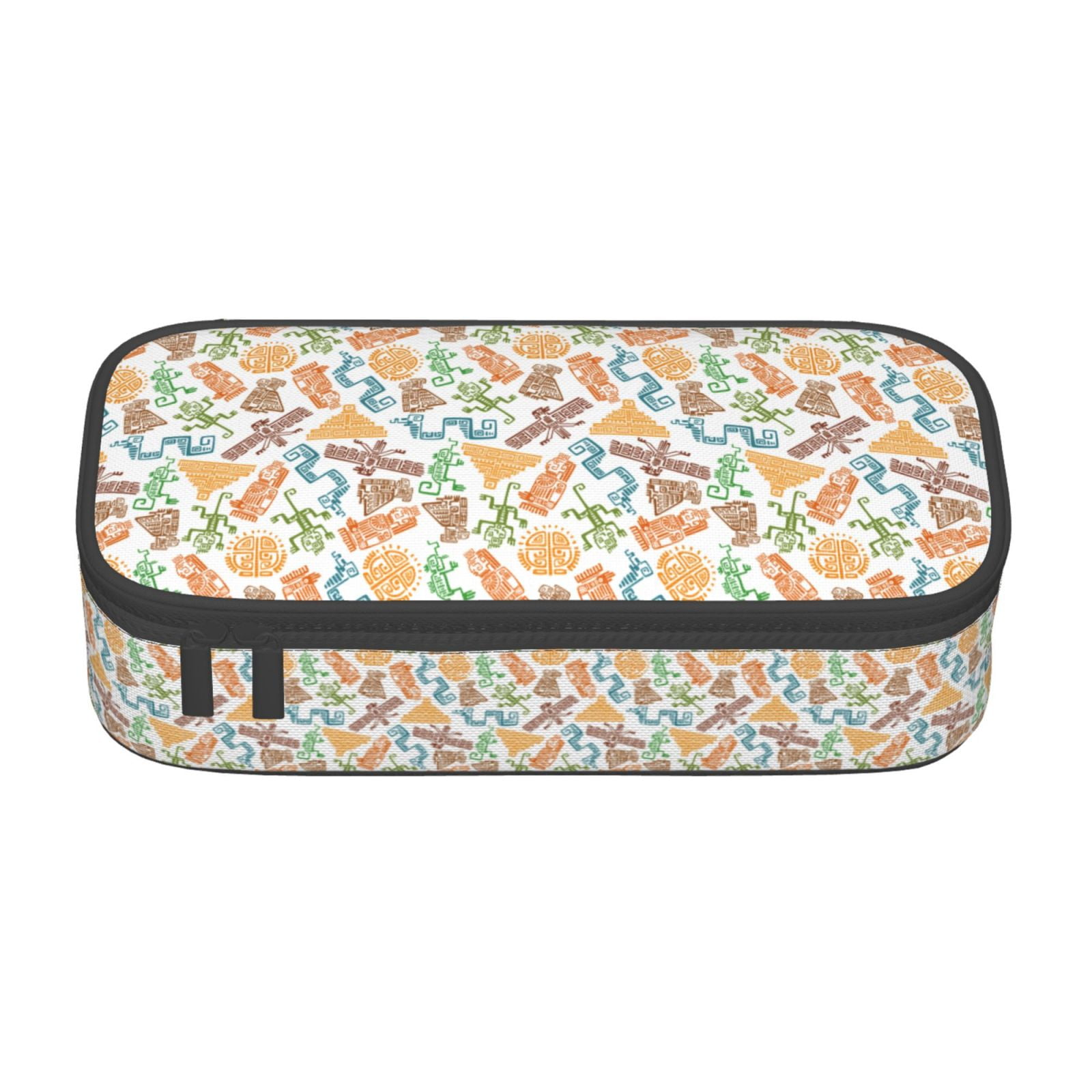 Geaub simple drawing super large storage pencil case - multi ...