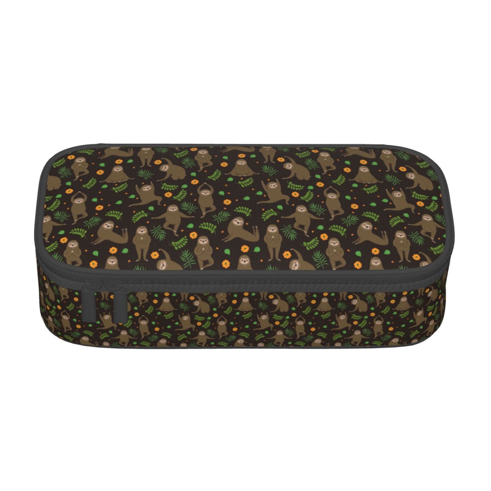Geaub sloth doing yoga super large storage pencil case - multi ...