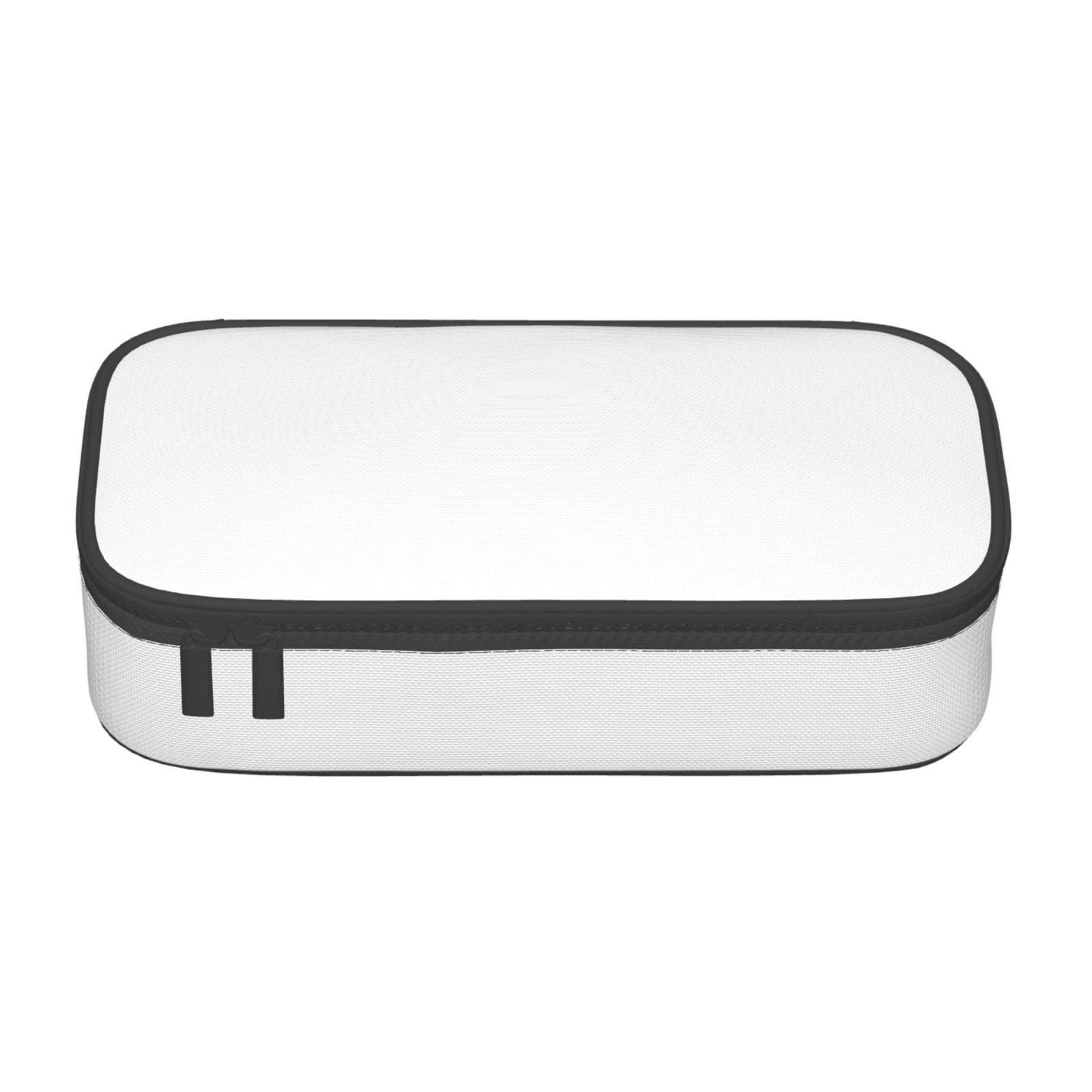 Geaub white super large storage pencil case - multi-compartment ...