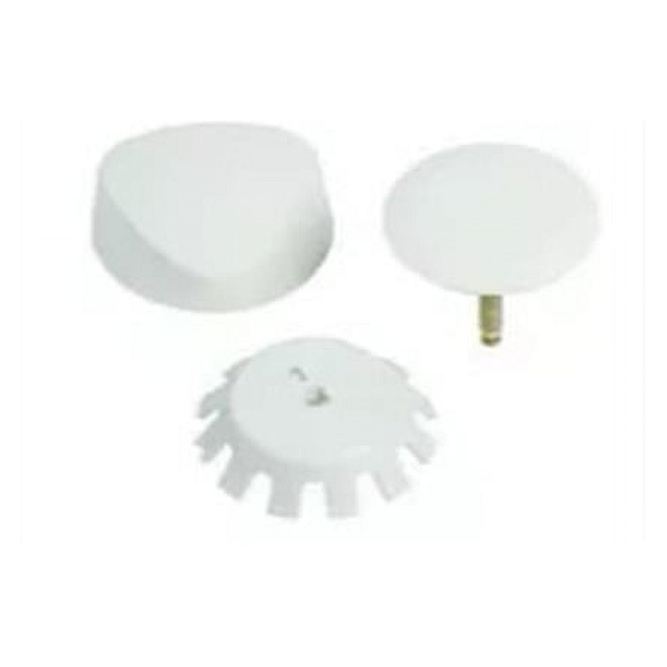 Geberit 151.550.11.1 White 2 in. Trim Kit for Bath Waste and Overflow ...