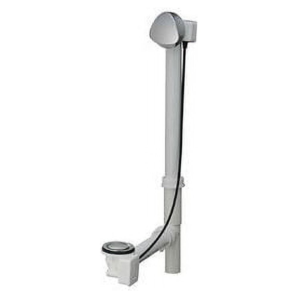 Geberit TurnControl 17-24 in. Cable- Operated Bath Waste & Overflow ...