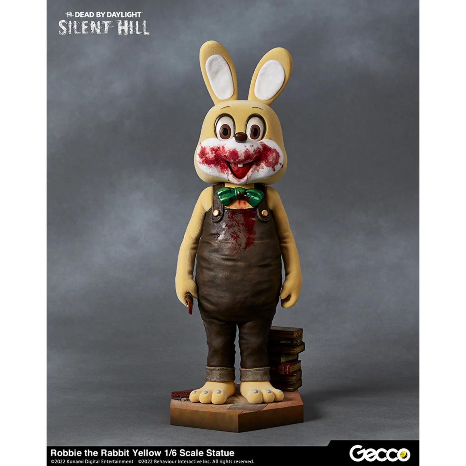 Gecco - Silent Hill x Dead By Daylight Robbie Rabbit 1/6 Statue Yellow ...
