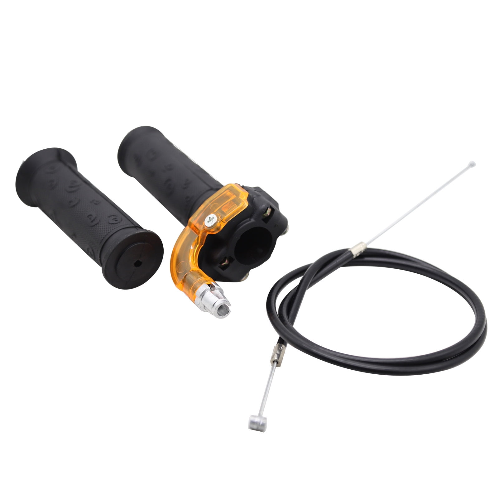 Gecheer 78'' 22mm Throttle Accelerator Grip and 39''cable for 47cc 49cc ...