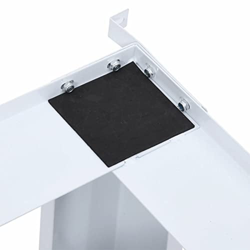 Gecheer Washing Machine Laundry Pedestal with Drawer White 27.2" x 27.2 ...