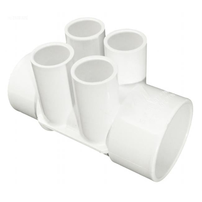 Gecko Alliance 672-4200B Waterway Manifold - 2 x 2 in. 4 0.75 in. Ports ...