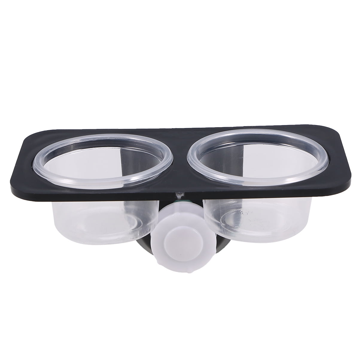 Gecko Feeder Ledge, Plastic Reptile Water Bowl Detachable Suction Cup ...