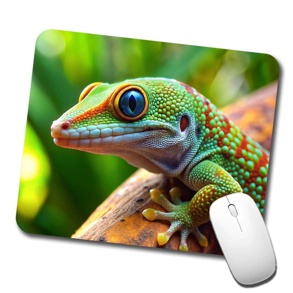 Gecko Lizard Reptile Mouse Pad Low Profile Gaming Mat - Walmart.com