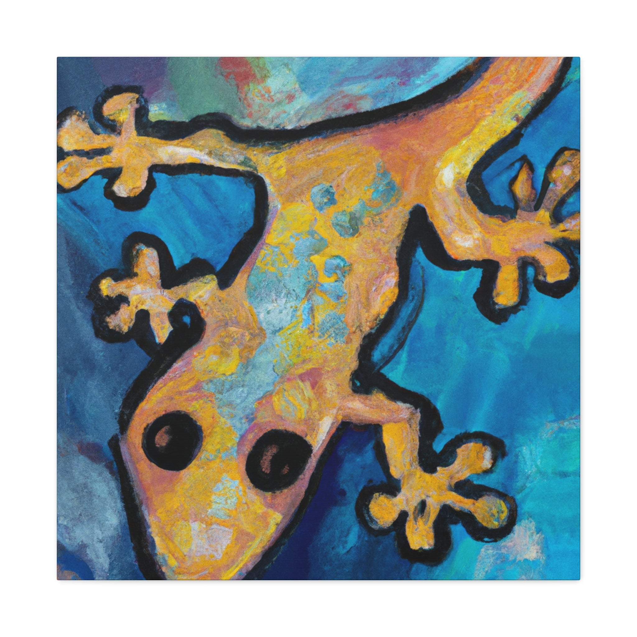 Gecko Minimalism Vibe - Canvas - Walmart.com