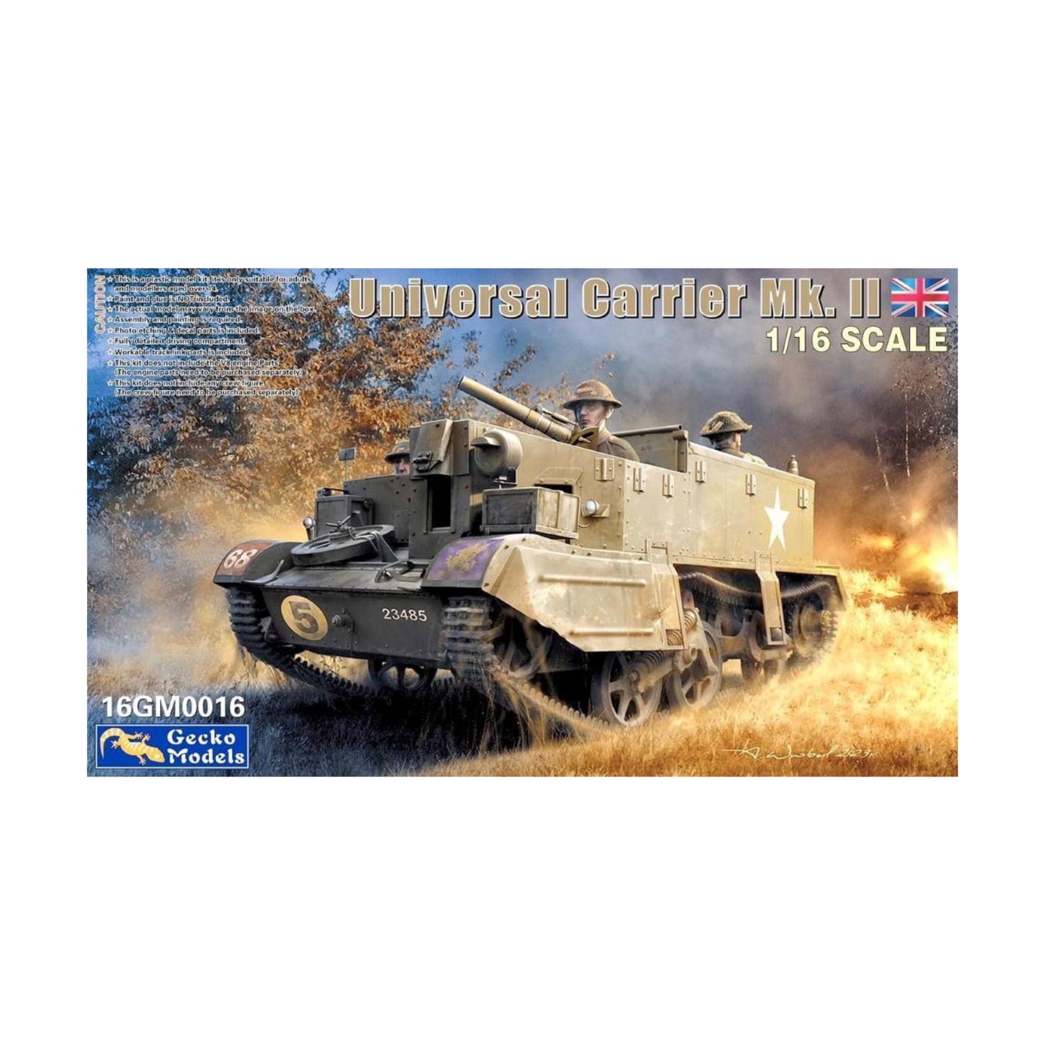 Gecko Models Universal Carrier Mk. II New - Walmart.com