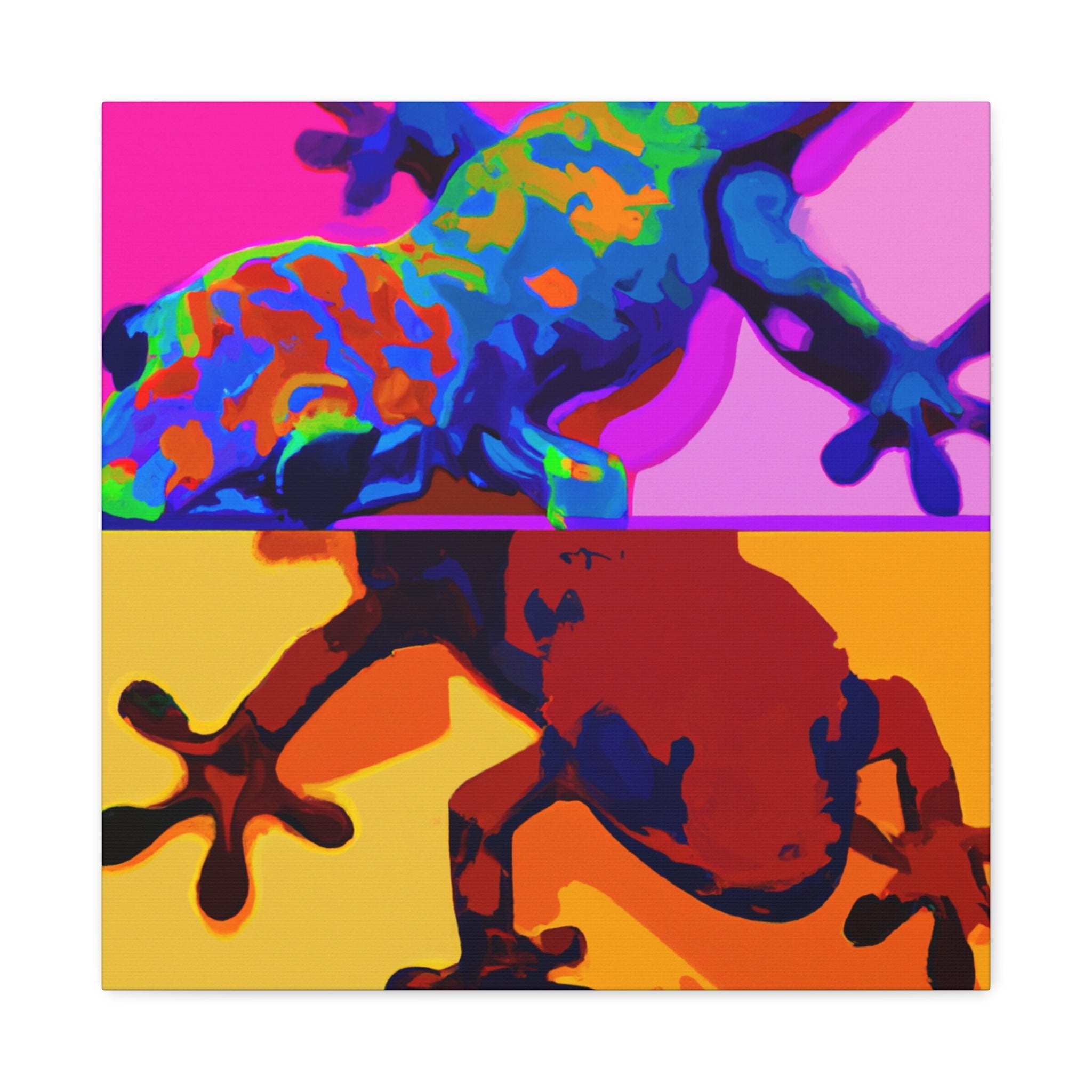 Gecko Pop Art Pop - Canvas - Walmart.com