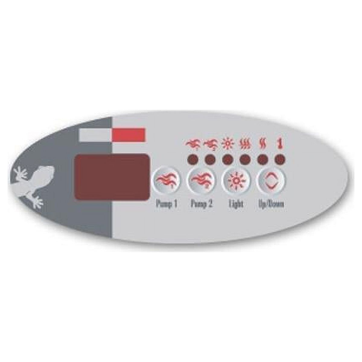 Gecko Topside Spa Keypad Overlay for TSC-9 Keypad with Four Keys 9916 ...