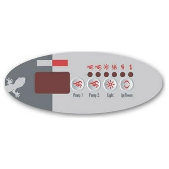 Gecko Topside Spa Keypad Overlay for TSC-9 Keypad with Four Keys 9916 ...