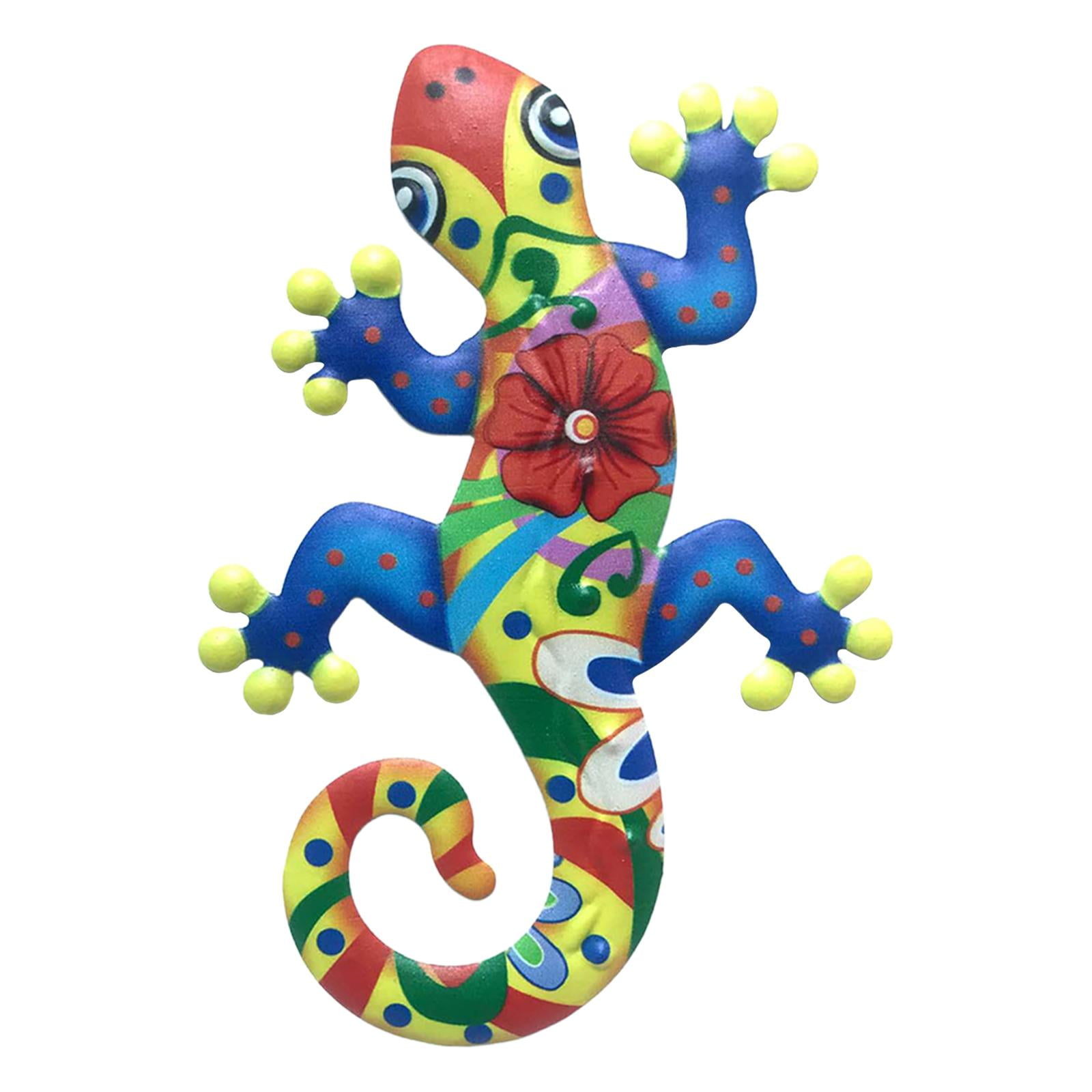 Gecko Wall Decor indoor and outdoor for Bedroom Kitchen Garden Fence ...