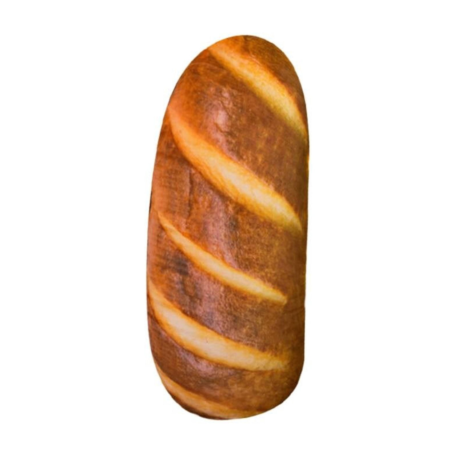 Gecter 3D Bread Shape Pillow Soft Lumbar Back Cushion Funny Food Plush ...