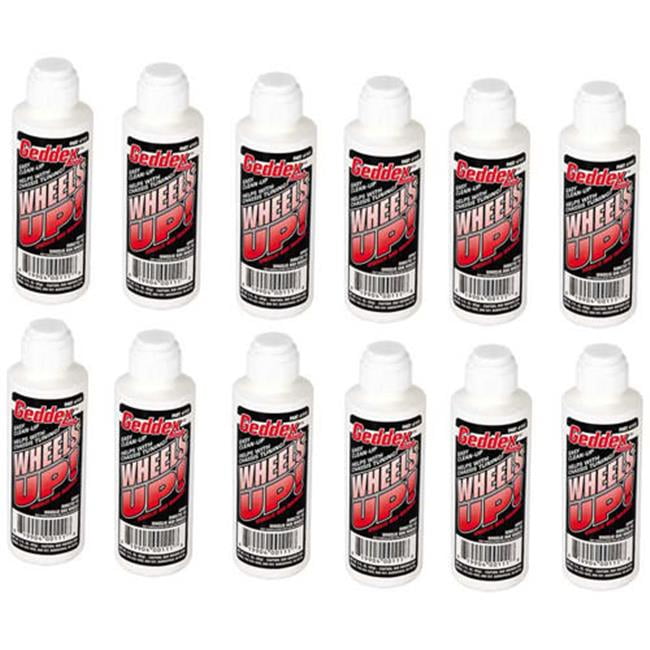Geddex 11112 12 x 3 oz Wheels Up Wheelie Bar Marker White Case ...