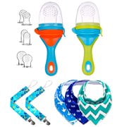 Gedebey Baby Food Feeder, Pacifier Fruit- Fresh Silicone Bottle Squeeze ...