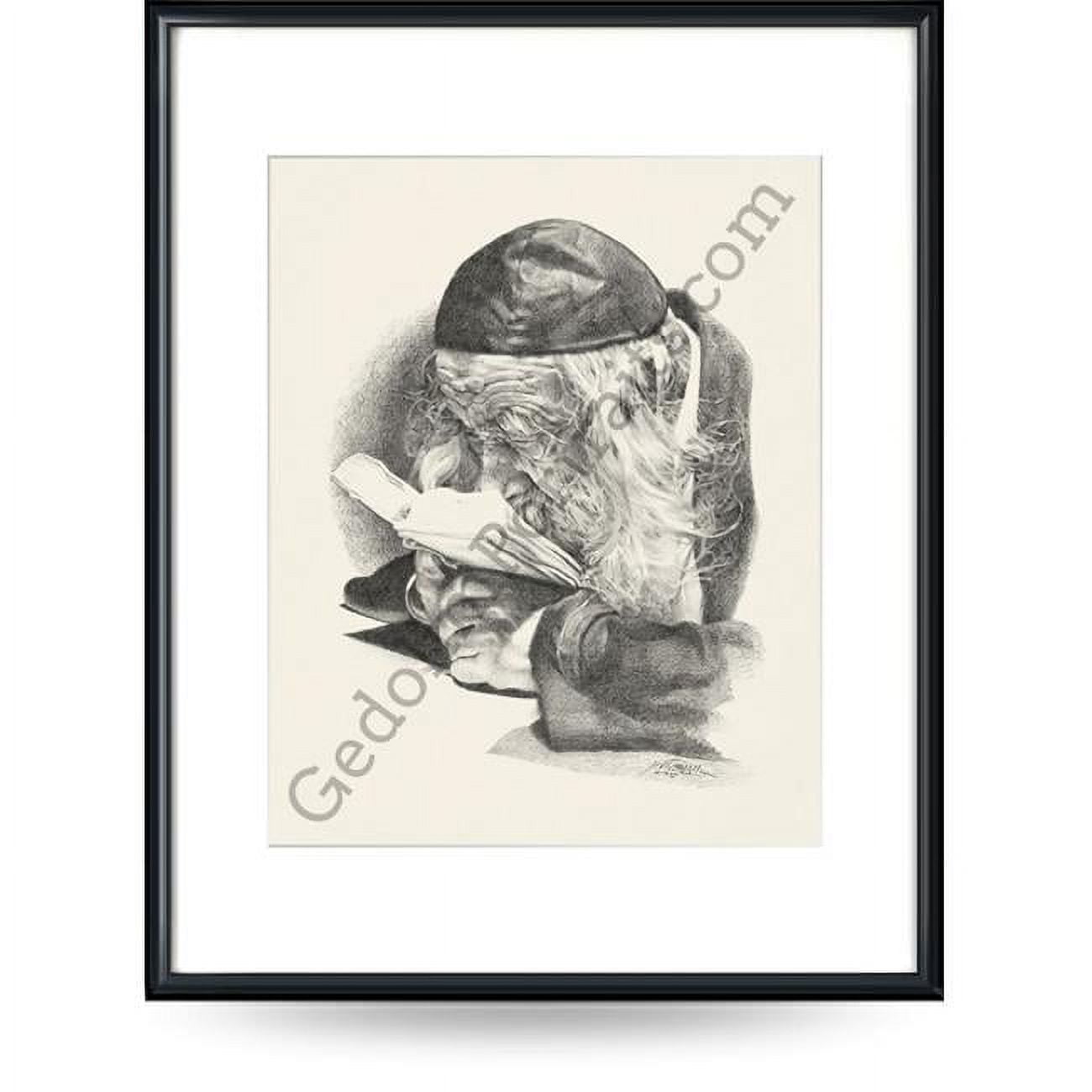 Gedolim Portraits 11 x 14 In. Wall Art - Steipler Gaon - Rav Yaakov ...