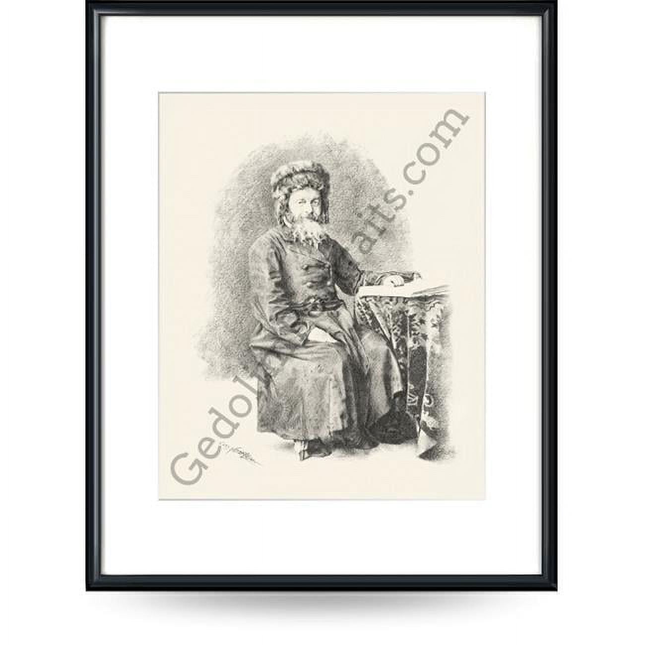 Gedolim Portraits 18 x 24 In. Wall Art - Netziv - Rav Naftali Zvi ...