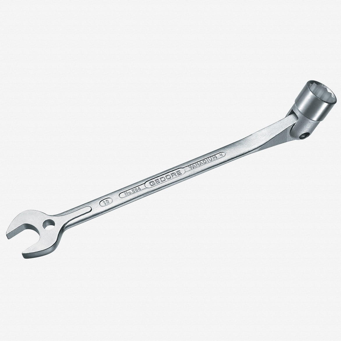 Gedore 534 10 Combination swivel head wrench 10 mm - Walmart.com