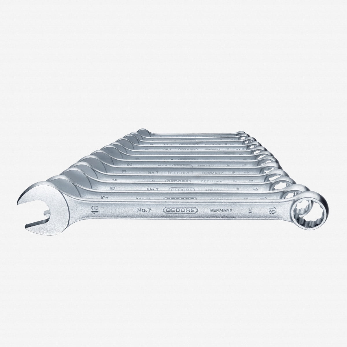 Gedore Combination spanner set 12 pcs UD profile 6-19 mm (Gedore 7-0112 ...