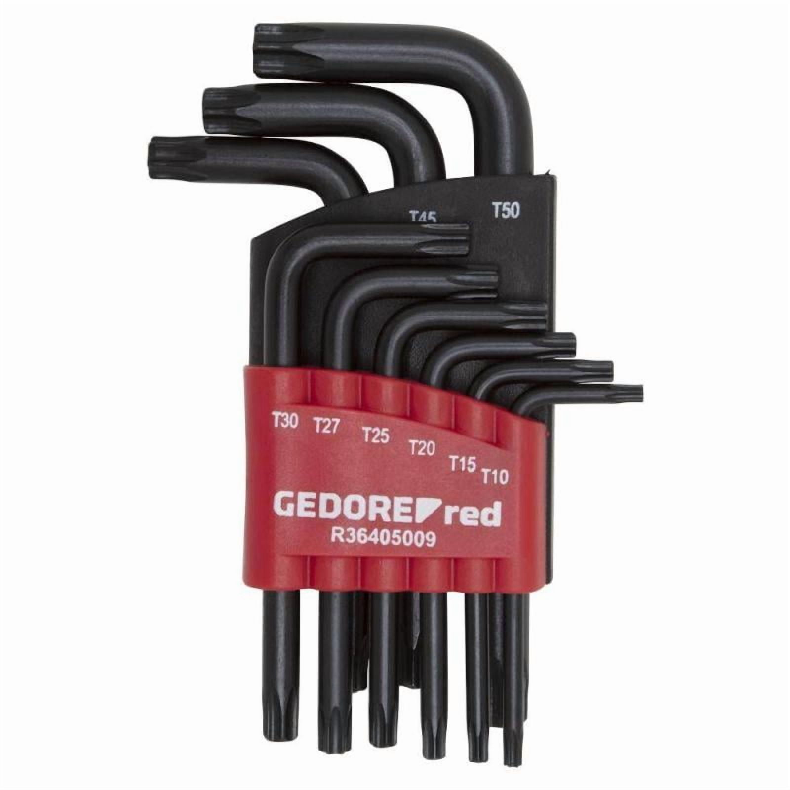 Gedore R36405009 Torx Allen Key Set TX T10-50 9 Pcs - Walmart.com