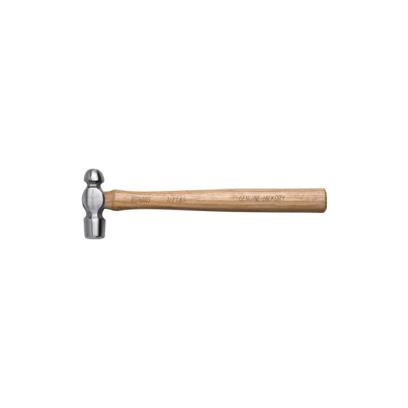 Gedore R92160003 Engin.ball pein hammer 1/2lbs hickory - Walmart.com