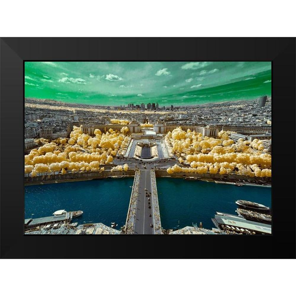 Gee, Tonee 14x11 Black Modern Framed Museum Art Print Titled - Paris ...