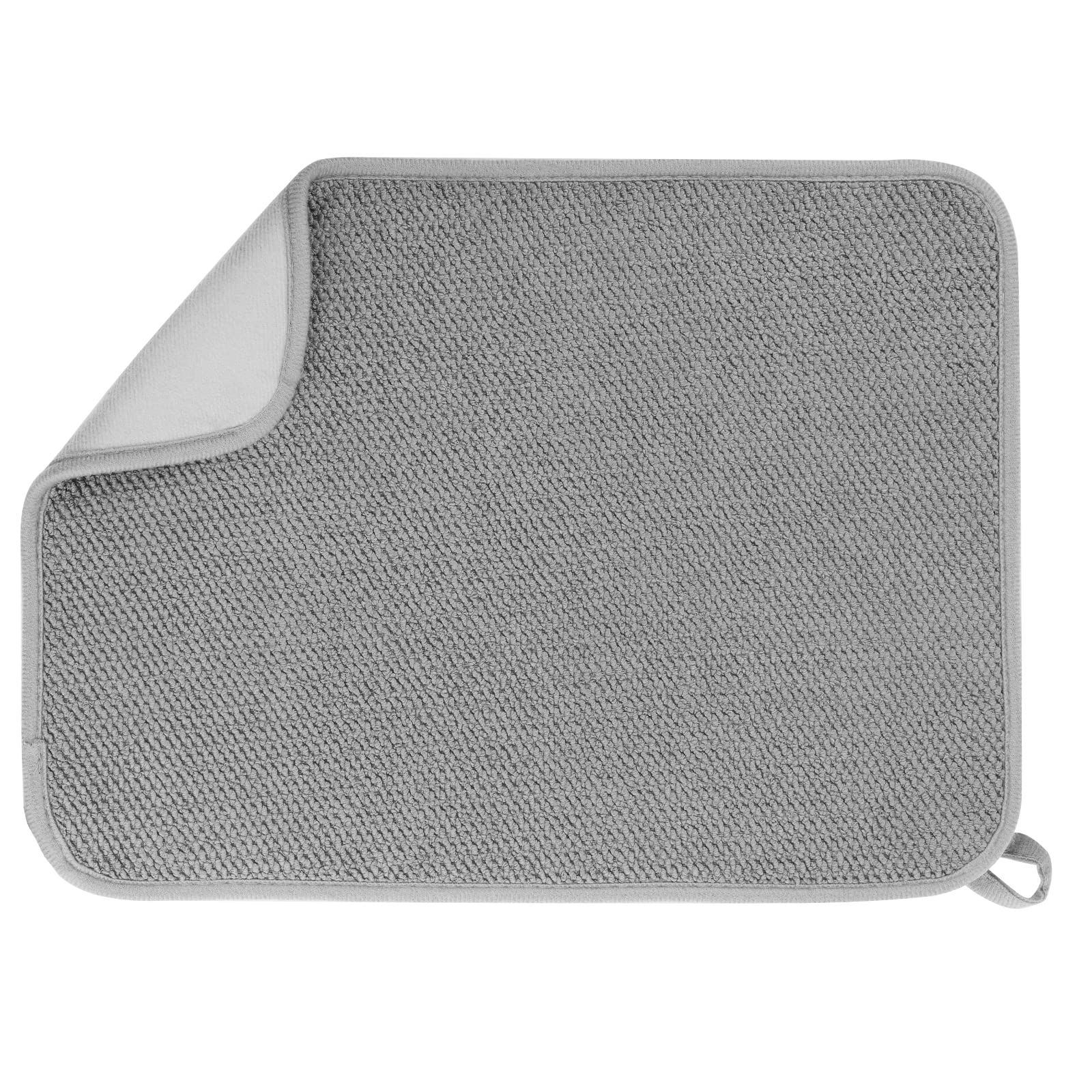GeeRic Microfiber Dish Drying Mat, Super Absorbent Kitchen Dish Drying ...