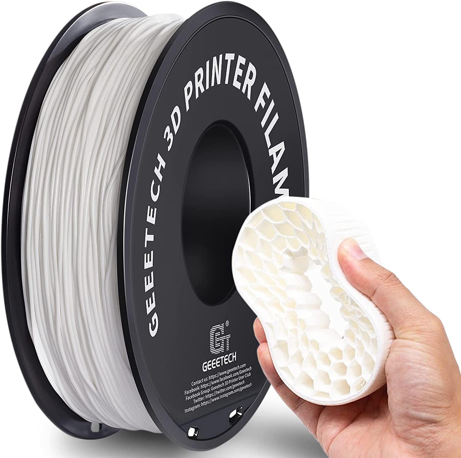 Geeetech 3D Printer TPU 3D Printer Filaments for 175mm FDM Printers ...
