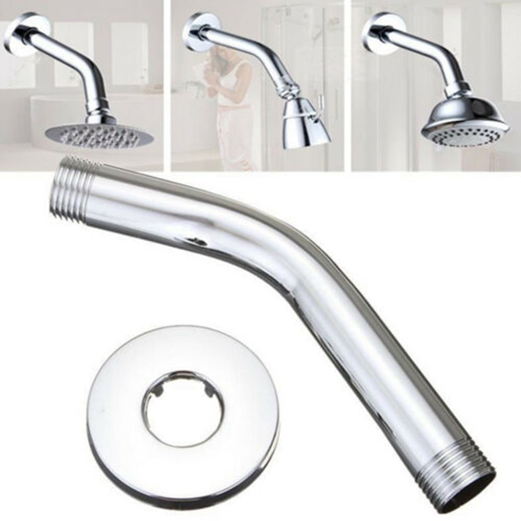 Geege 6.0inch Stainless Steel Shower Bathroom Wall Mounted Shower Arm ...