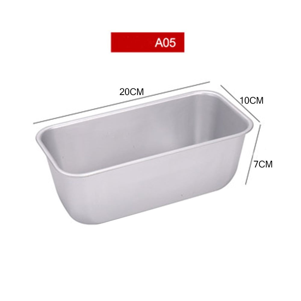 Geege Bakeware Bread Toast Baking Pan Aluminum Alloy Rectangle Cake ...