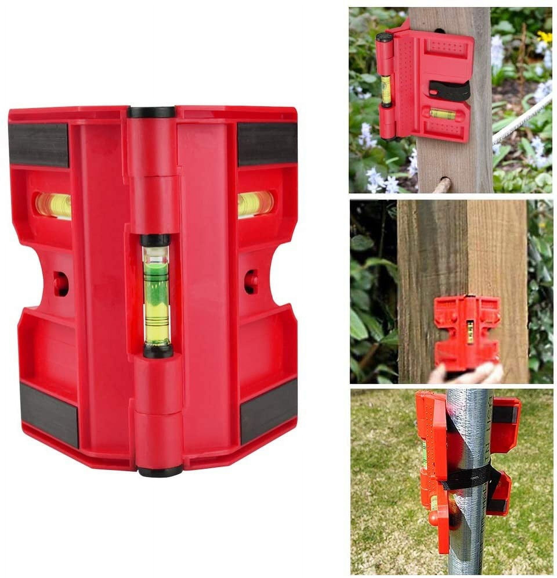 Geege Magnetic Folding Post Level,Level Fence Post Pipe Magnetic ...